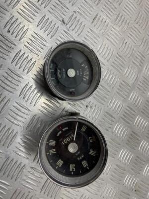 FORD POPULAR 100E 107E SET OF SPEEDO AND FUEL AND GEAR SHIFT GAUGES ...