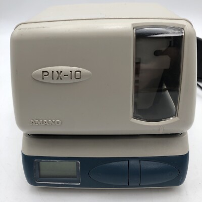 Time Clocks - Amano Pix-10 Time Clock