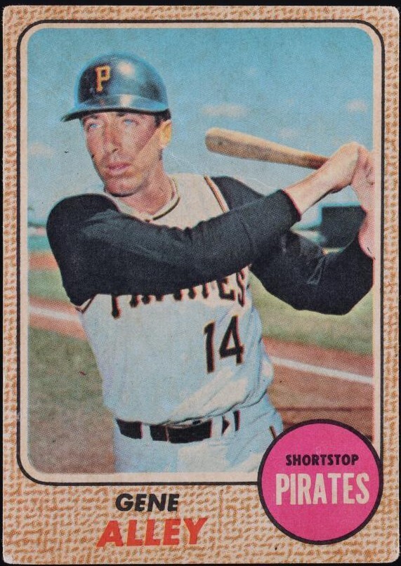 1968 Topps - Gene Alley #53 Venezuelan for sale online | eBay