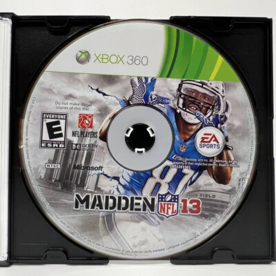 Madden NFL 13 (Microsoft Xbox 360) *GAME DISC ONLY - TESTED* | eBay