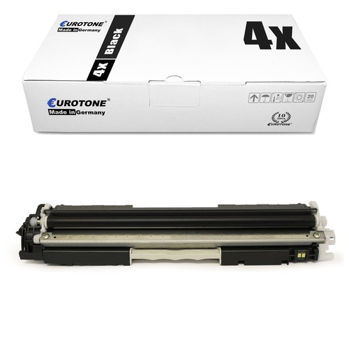 4x Toner F Sleeve R HP LaserJet Pro 100 Color MFP M175nw MFP Black ...