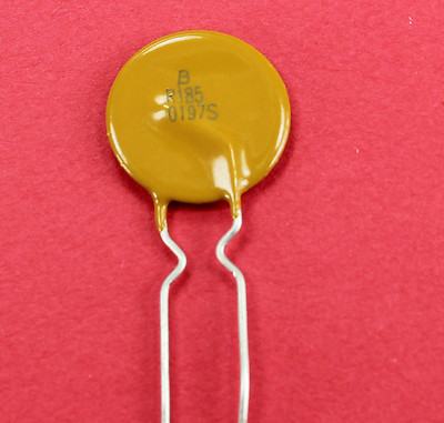 5 X 1.85 Amp Mini Resettable PTC Disc Fuse - 30 V - Bourns MF-R185 ...