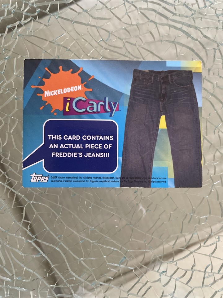 Topps iCarly Nathan Kress Freddie Costume Card Rare | eBay