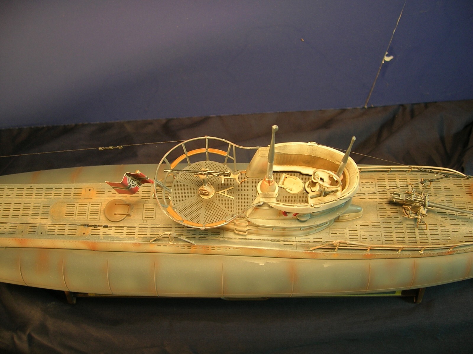 German U Boat Model/ WWII Type VIIC/ wolfpack Pro Built BEAUTIFUL | eBay