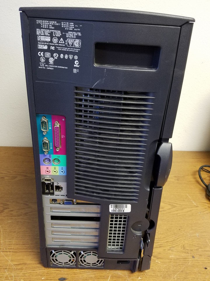 DELL PRECISION 530 WORKSTATION COMPUTER 1.5GHZ OR UP CPU 1GB 80GB HARD ...