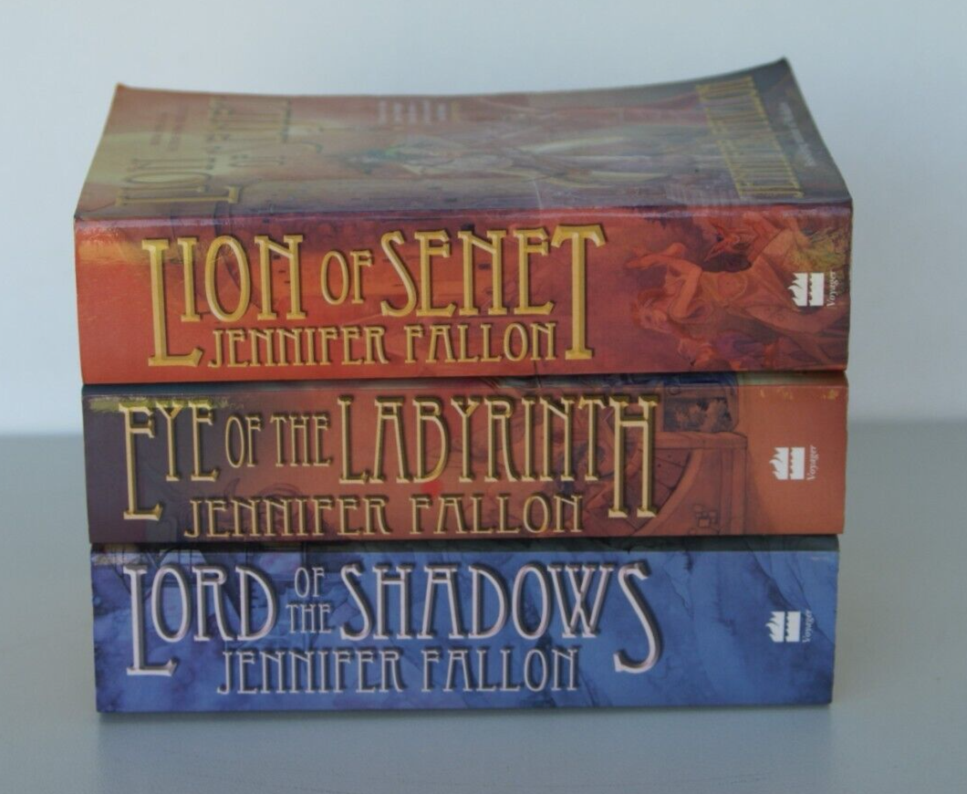 BULK BOOKS X 9 KAREN MILLER JENNIFER FALLON J. V. JONES FANTASY TRILOGY ...