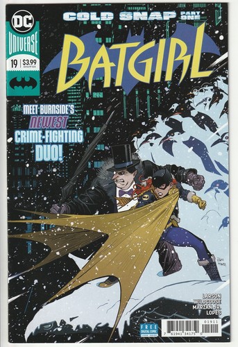 2018 BATGIRL #19 NM Variant A DC Comics Cold Snap Part 1 Batman Rebirth ...