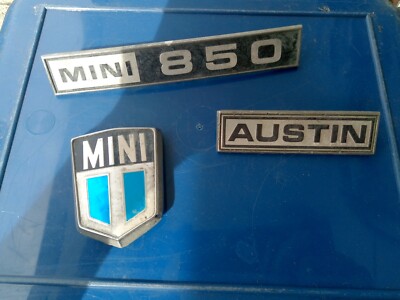 Austin Mini 850 , lot de 3 badges insignes 1970 | eBay