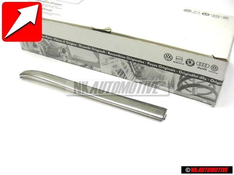 Original VW Exterior Door Handle Insert Metal Trim Chrome - 433837239 ...