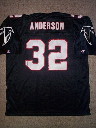 *IRREGULAR* Falcons JAMAL ANDERSON nfl VINTAGE Jersey MENS/MEN'S (XXL ...