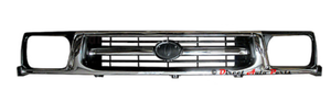 *NEW* TOP FRONT GRILLE (CHROME) SUIT TOYOTA HILUX LN167 4X4 4WD 8/1997 ...