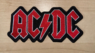 11 x 5.5cm ACDC Rock band Patch sew iron on Patches Badges clothes jeans | eBay UK
