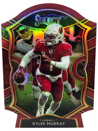 KYLER MURRAY - PANINI NFL 2020 SELECT FOOTBALL RED DIE-CUT PRIZM ...