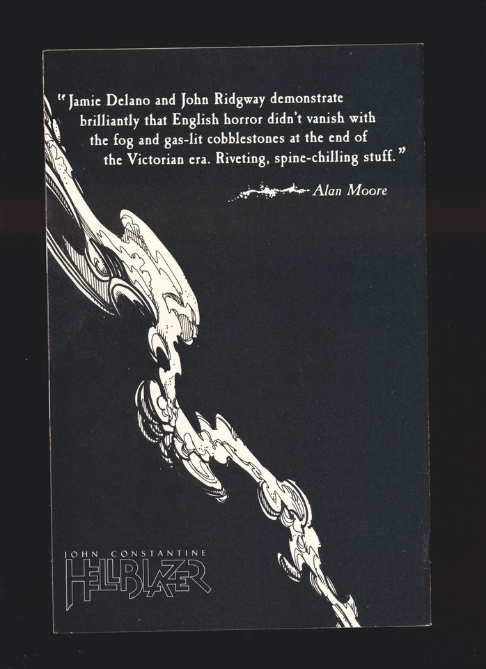 Hellblazer # 1 - John Constantine, 1st Papa Midnight VF+ Cond | eBay