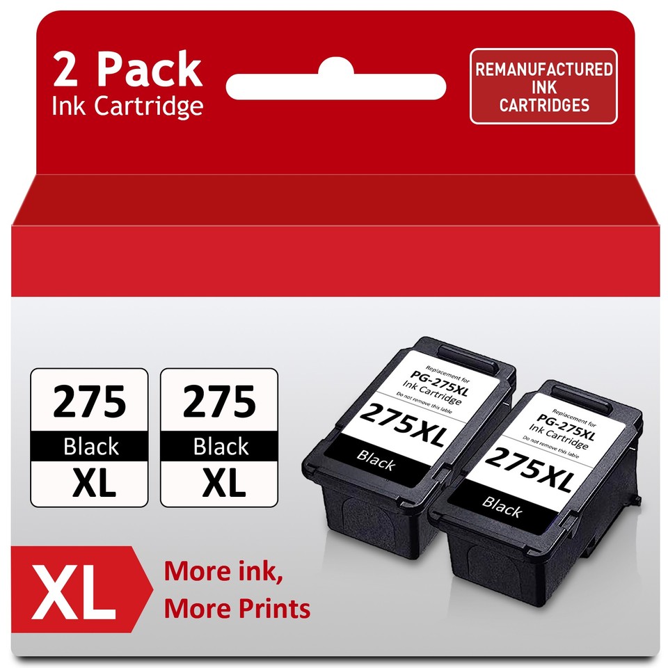 PG-275XL CL-276XL Ink Compatible with Canon 275 276 PIXMA TR4720 TS3520 ...