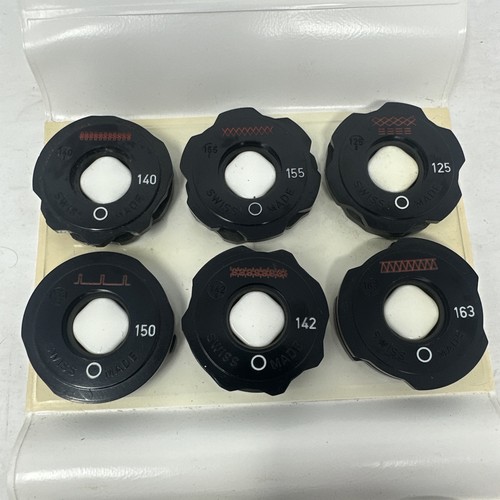 18 Vintage Elna Disc Sewing Machine Stitch Cams Various Numbers Swiss ...