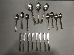 JOSEPH SEYMOUR J.S. CO 1921 STERLING SILVER .925 SILVERWARE FLATWEAR 18 ...