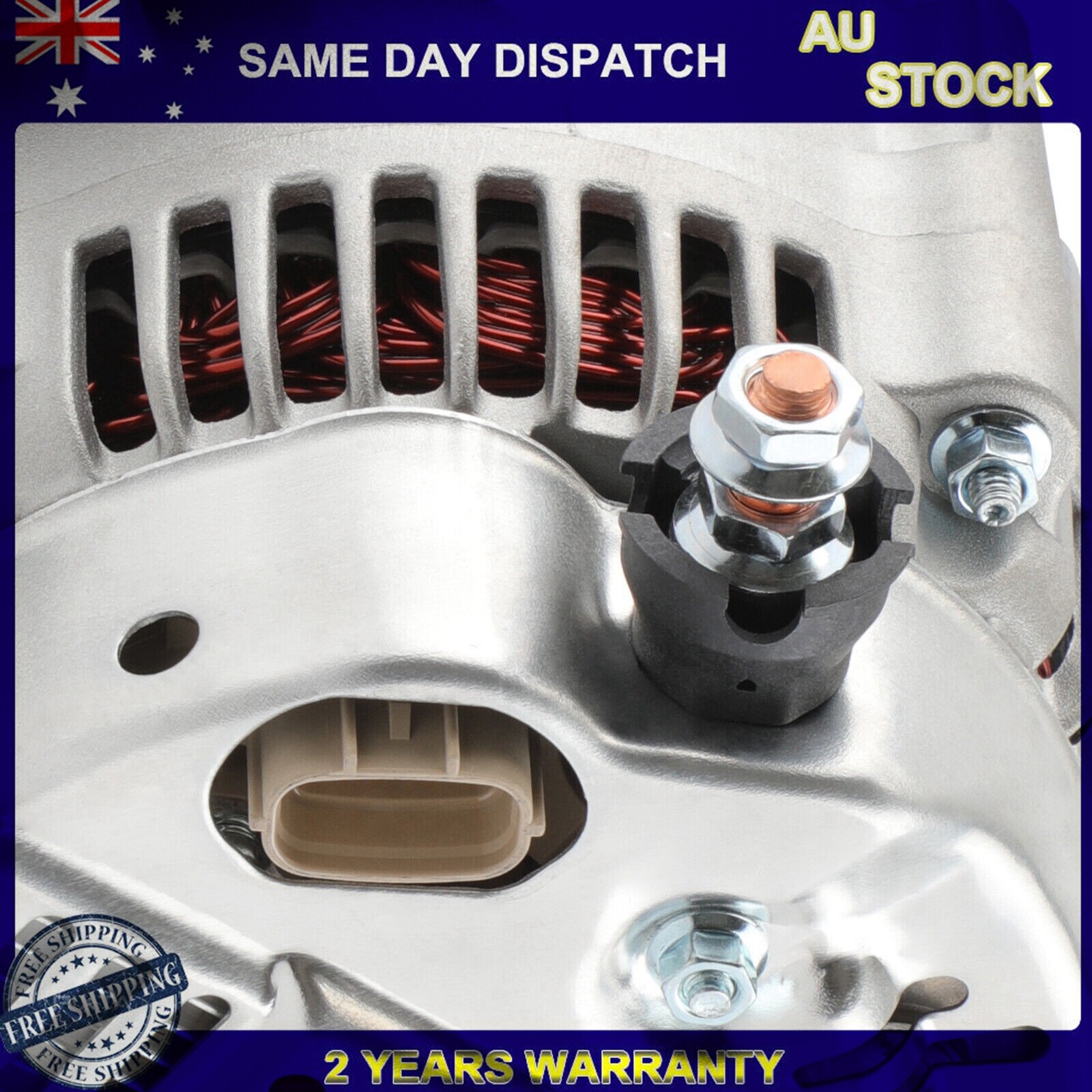 Upgraded Alternator for Toyota Landcruiser HZJ75 HZJ80 HZJ105 1HZ 4.2L ...