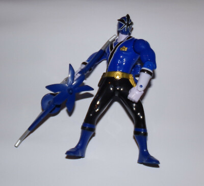 Power Rangers Samurai Blue Ranger Figure 2011 Pre-owned | eBay UK
