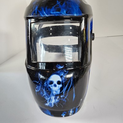 Welding Helmets - Blue Welding Lens