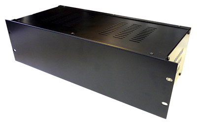 4U Rack Mount Chassis,19 inch rack mount enclosure 300mm deep, in black ...