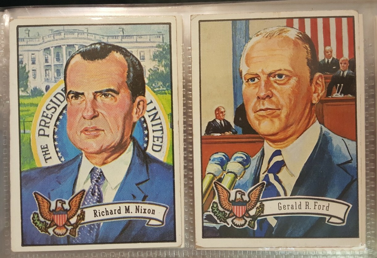 1975 U.S PRESIDENTS (37) CARD COMPLETE SET*w/FORD*TOPPS*37 TOTAL | eBay