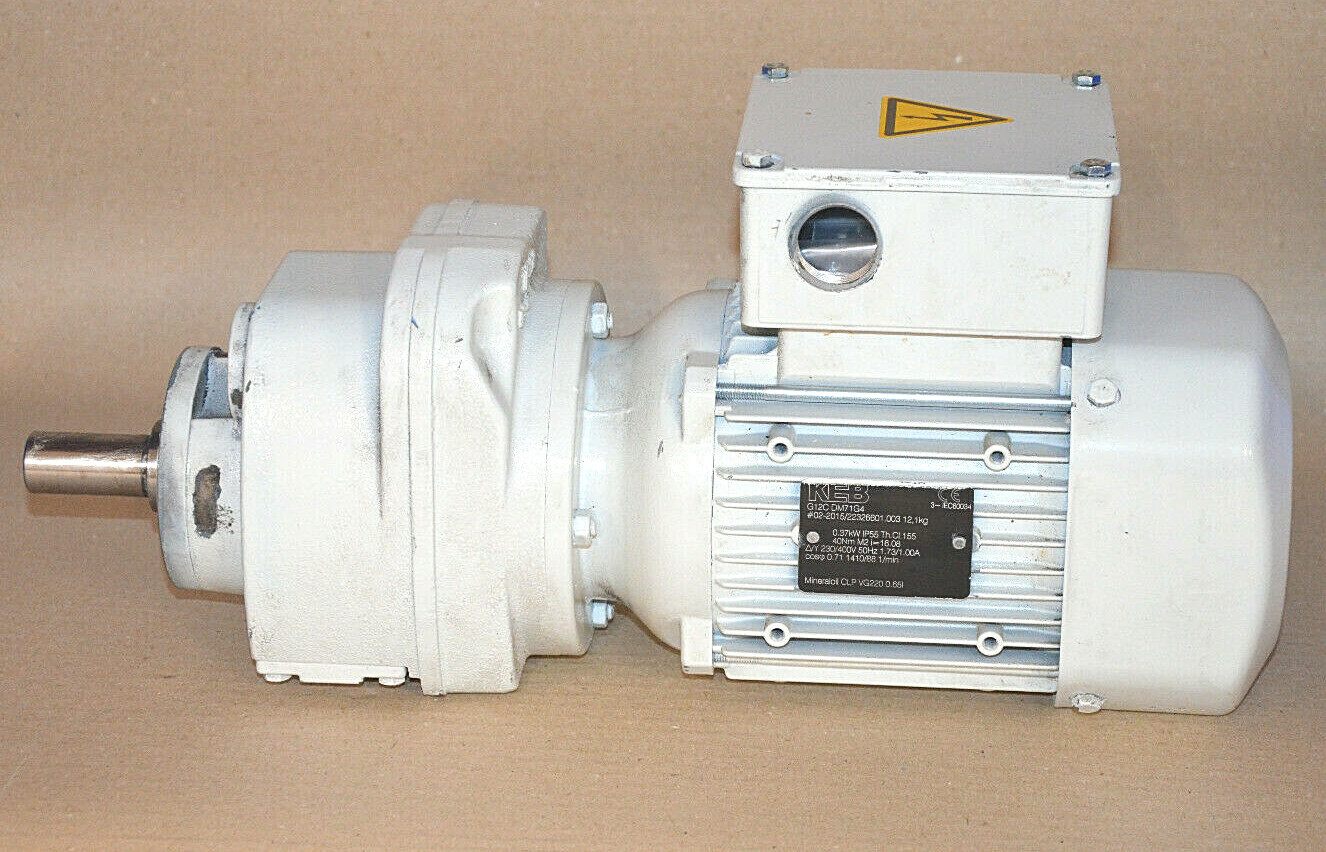 KEB G12C DM71G4 0,37 kW IP55 Getriebemotor Motor Getriebe | eBay.de
