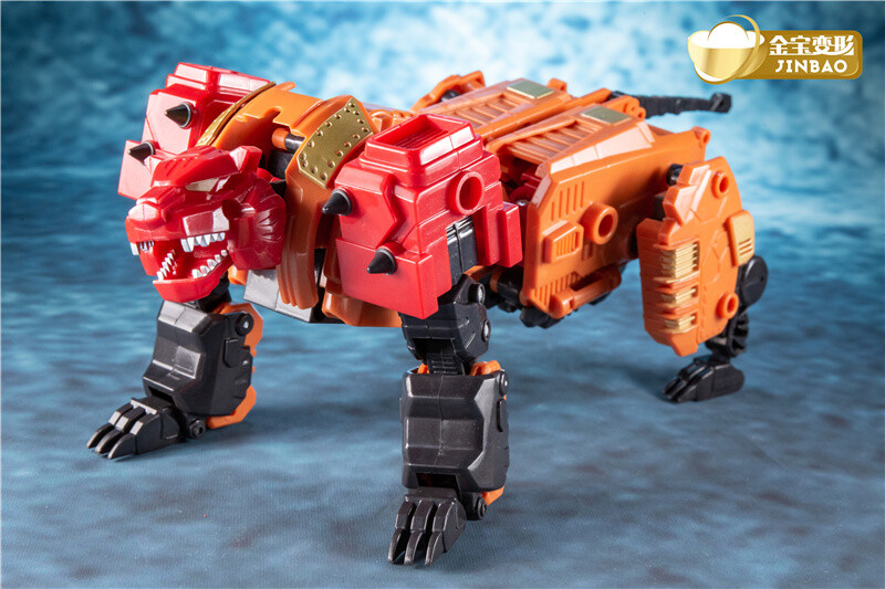 JINBAO Predaking 5in1 MMC Feral Rex Figure Oversized NEW Ver Upgrade ...