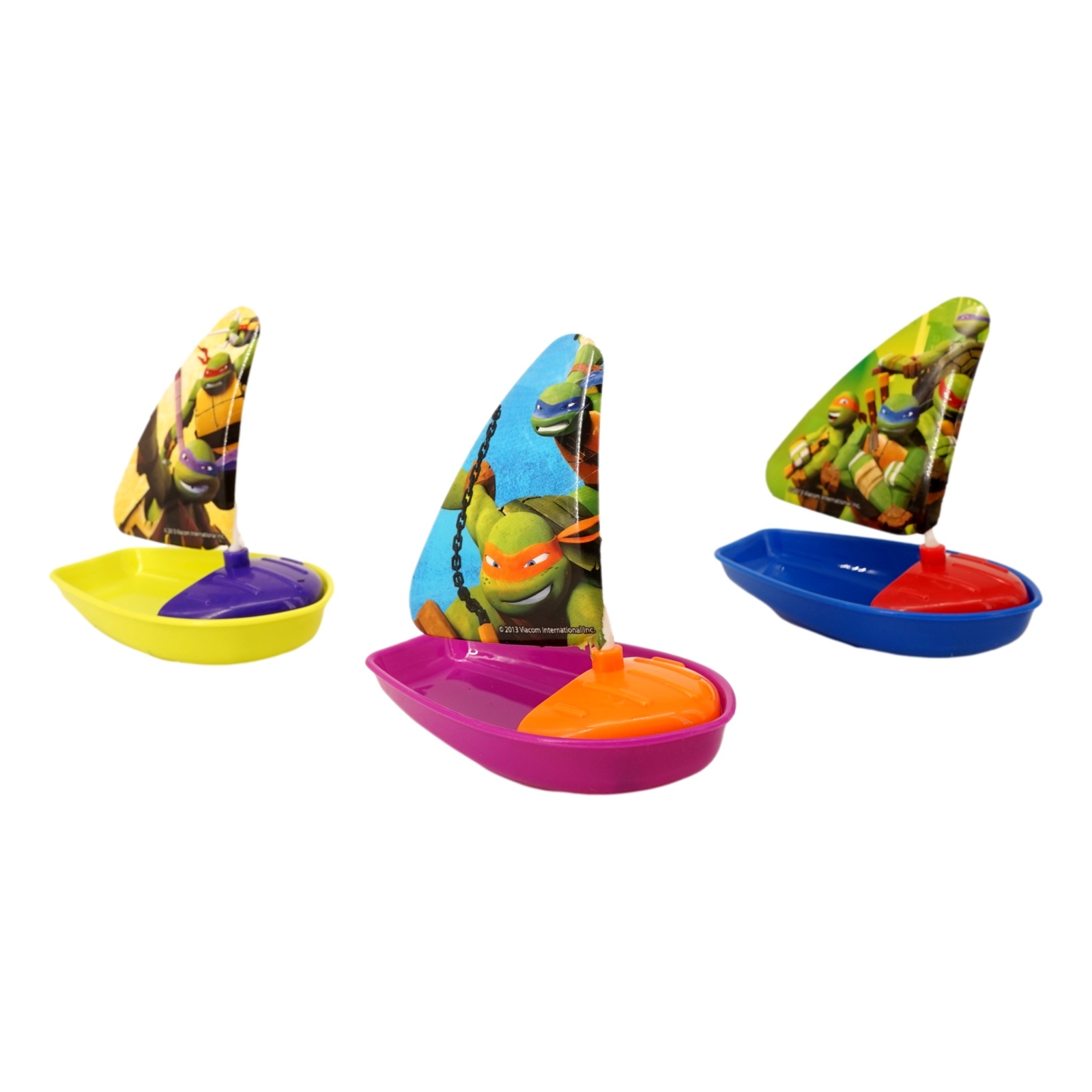 Teenage Mutant Ninja Turtles Sailboats Toys (12 Pack) Sailing Boats ...