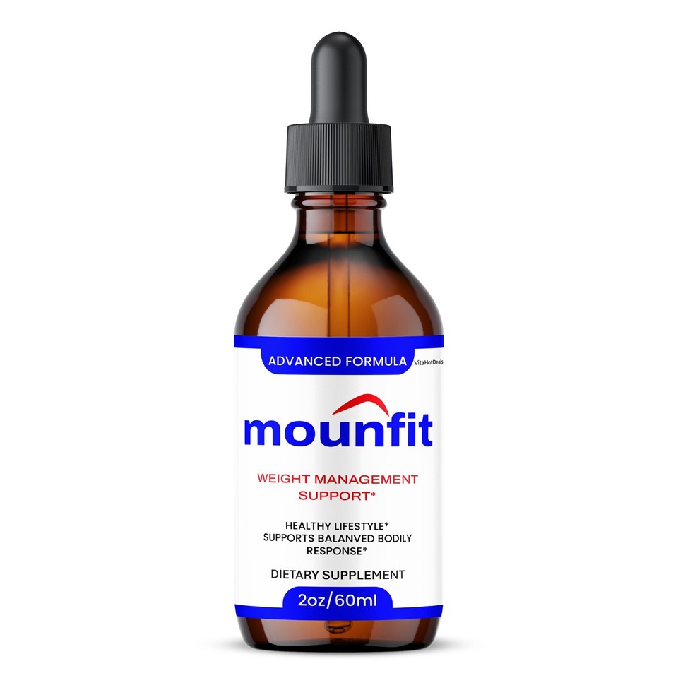 Mounfit Drops Liquid Supplement, Max Strength, Moun fit Drops (3 Pack ...