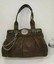 Coach Garnet Brown-Leather Chain Satchel Shoulder XL Bag - LMT Edidtion ...