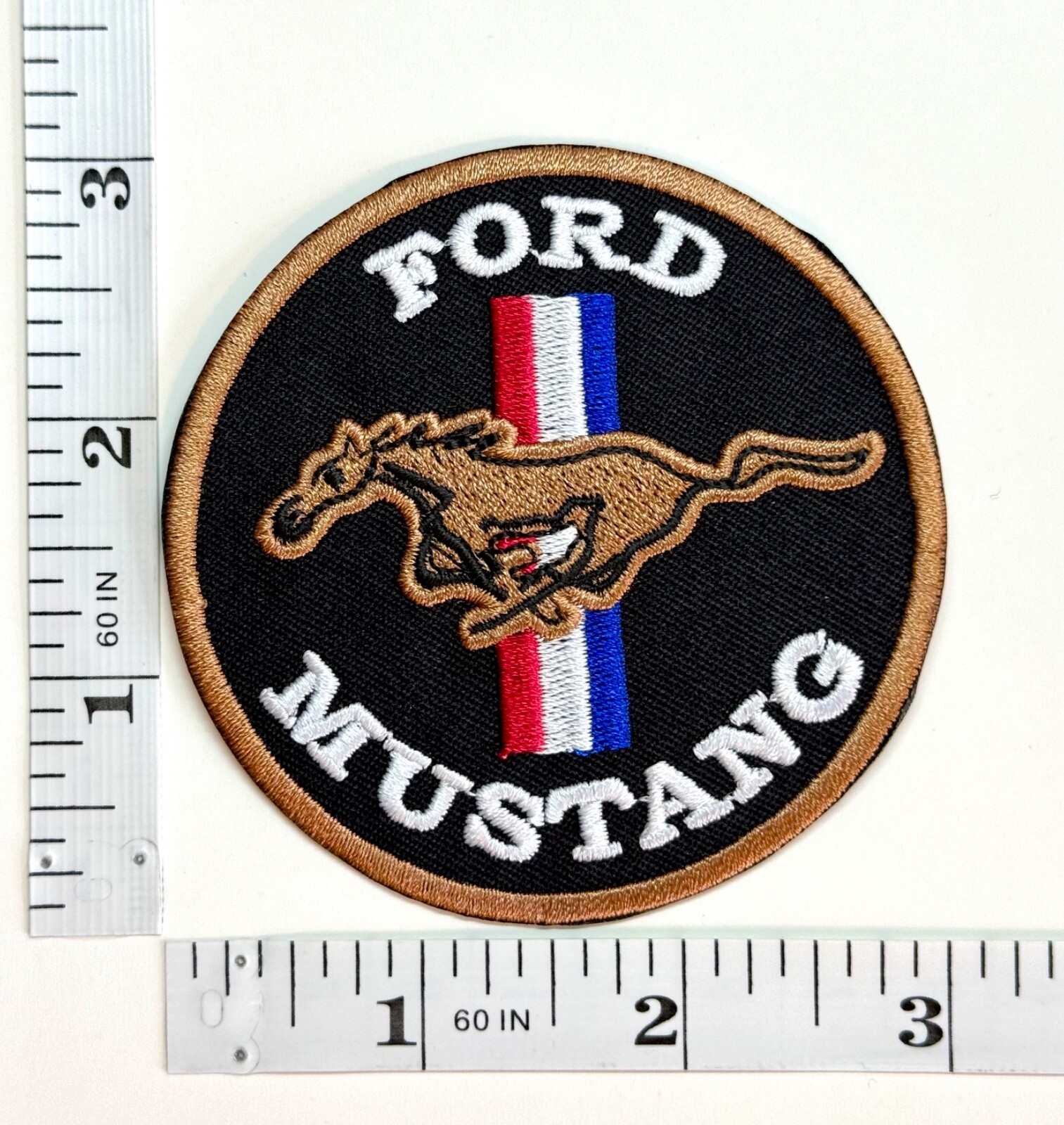 Embroidered Patch - Ford Mustang - NEW - Iron-on/Sew-on | eBay