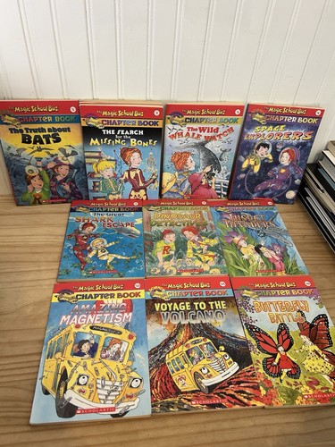13 Magic School Bus Chapter Books Lot Paperback VG Cond (Multiples Of ...