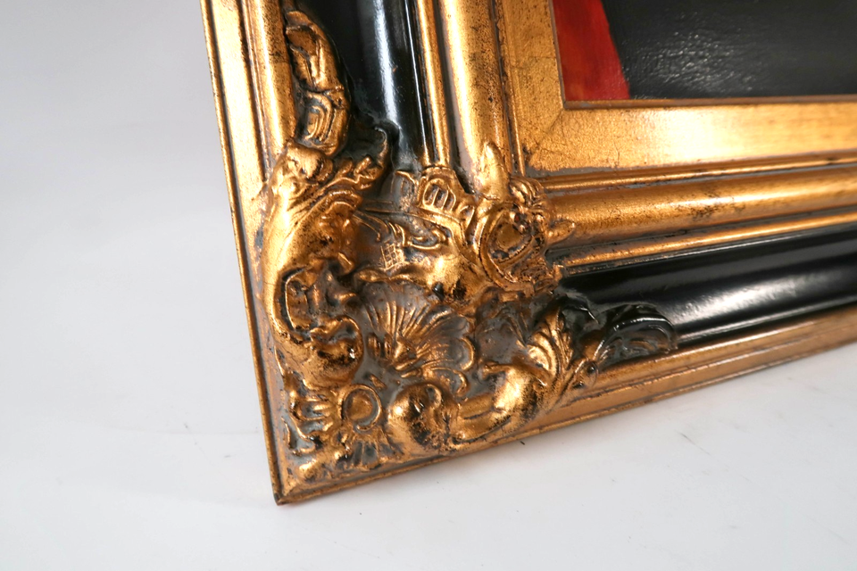 " The Italian Woman " by Amedeo Modigliani Wood Framed Art Print on ...