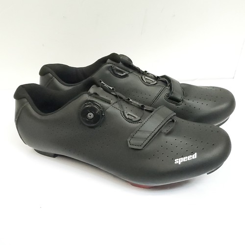 SPEED Black Road Bike Cycling Shoes Size 47 US 12.5 | eBay