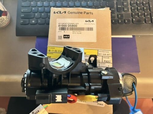 New OEM 16-20 KIA OPTIMA IGNITION LOCK CYLINDER ASSEMBLY 2 KEYS NEW ...