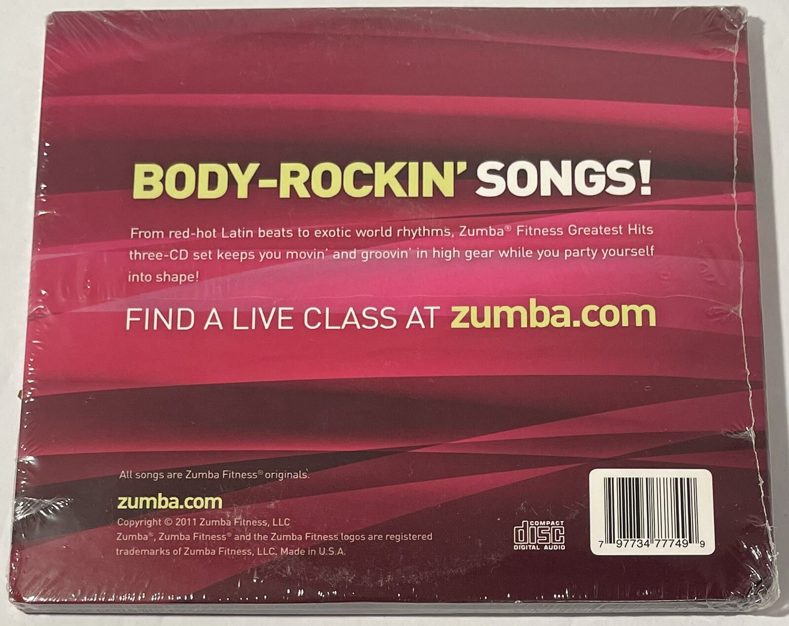 Zumba Fitness Greatest Hits [Digipak] by Various Artists (CD, 3 Discs ...