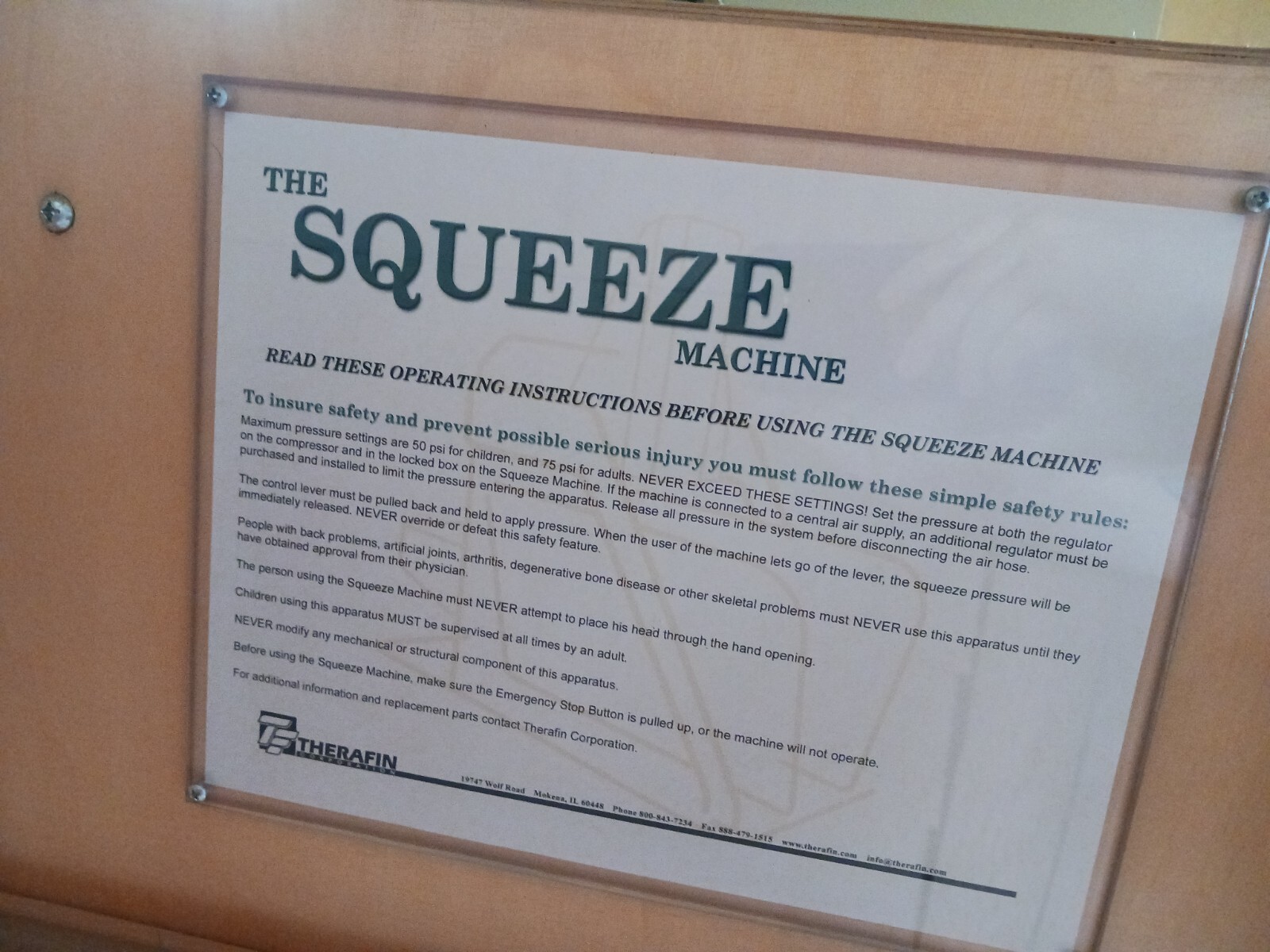 Squeeze Machine-Autism-Temple Grandin model-Stress Relief | eBay