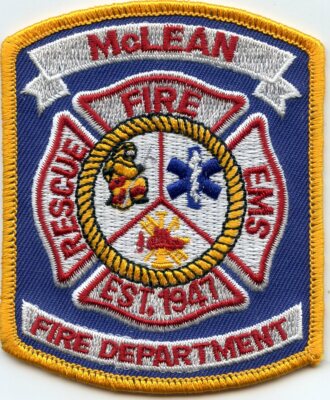 McLEAN FIRE PATCH | eBay