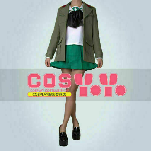 Girls und Panzer Erwin School Uniform Set Cosplay Costume{Free shipping ...