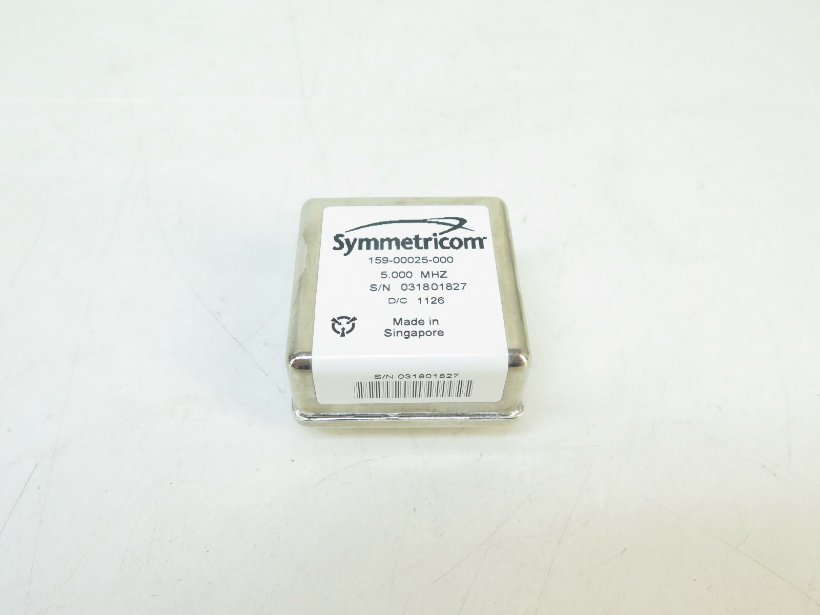 Symmetricom OCXO 5MHz 159-00025-000 | eBay