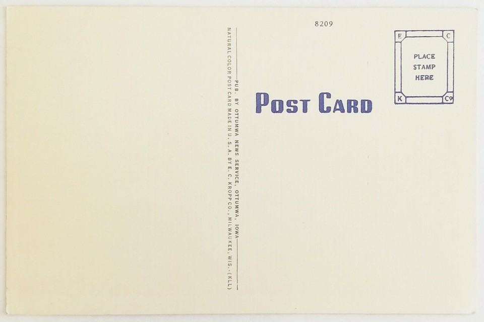 Country Club Ottumwa Iowa Postcard flag | eBay