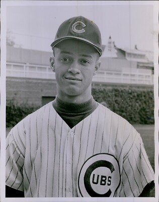 LG787 1964 Original Photo STERLING SLAUGHTER Chicago Cubs Baseball ...
