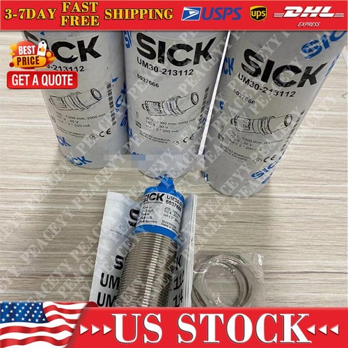 ONE Sick UM30-213112 Ultrasonic Sensor New One Expedited Shipping ...
