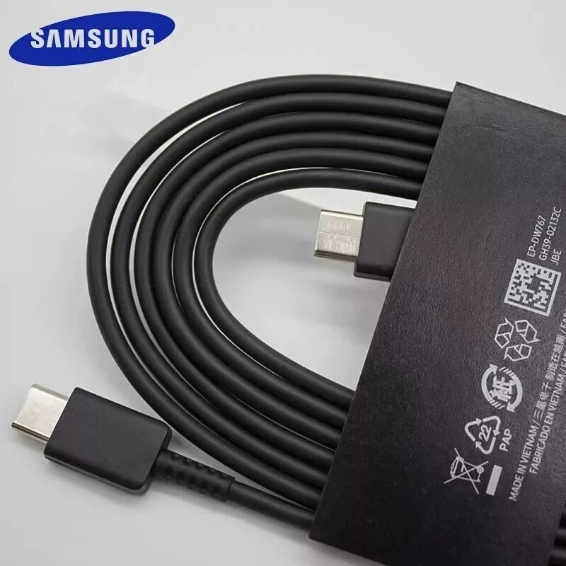 Original Samsung Galaxy S24 S23 S22 S21 5G USB-C 6FT Super Fast Charge ...