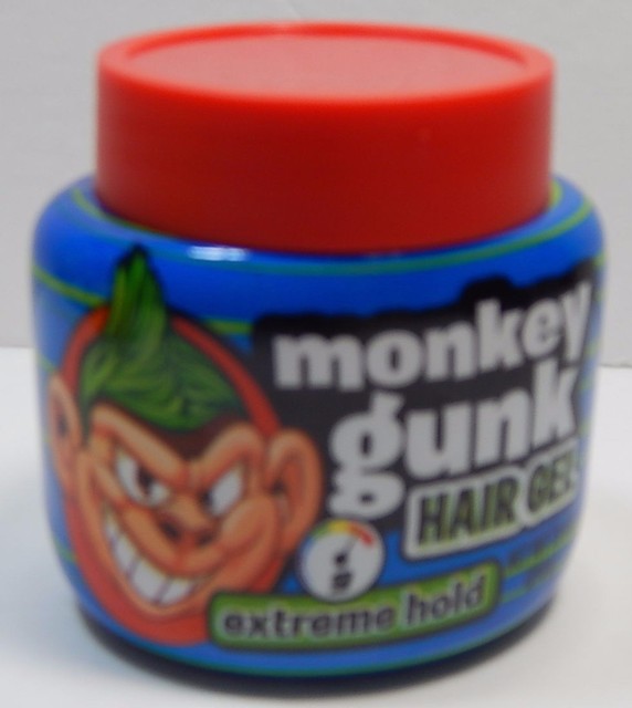 6pk Monkey Gunk Hair Styling GEL Pomade Ultimate Extreme Hold 7.5 Oz ...