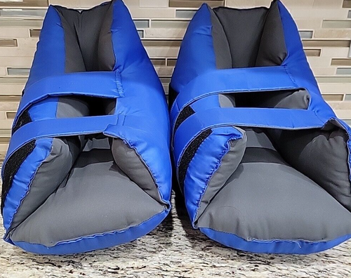 Medline HeelMedix Pair (2) Basic Heel Protector anatomical strapping ...