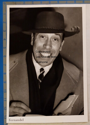 FERNANDEL document photo cutout | eBay
