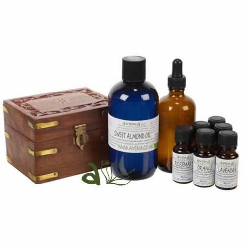 Aromatherapy Starter Kit - Essential Oils Carrier Oil - Gift Box - 6 Oils - | eBay