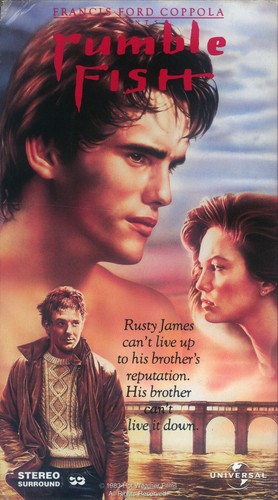 VHS + DVD Rumble Fish ORIGINAL ENGLISCH - Nicolas Cage, Matt Dillon ...